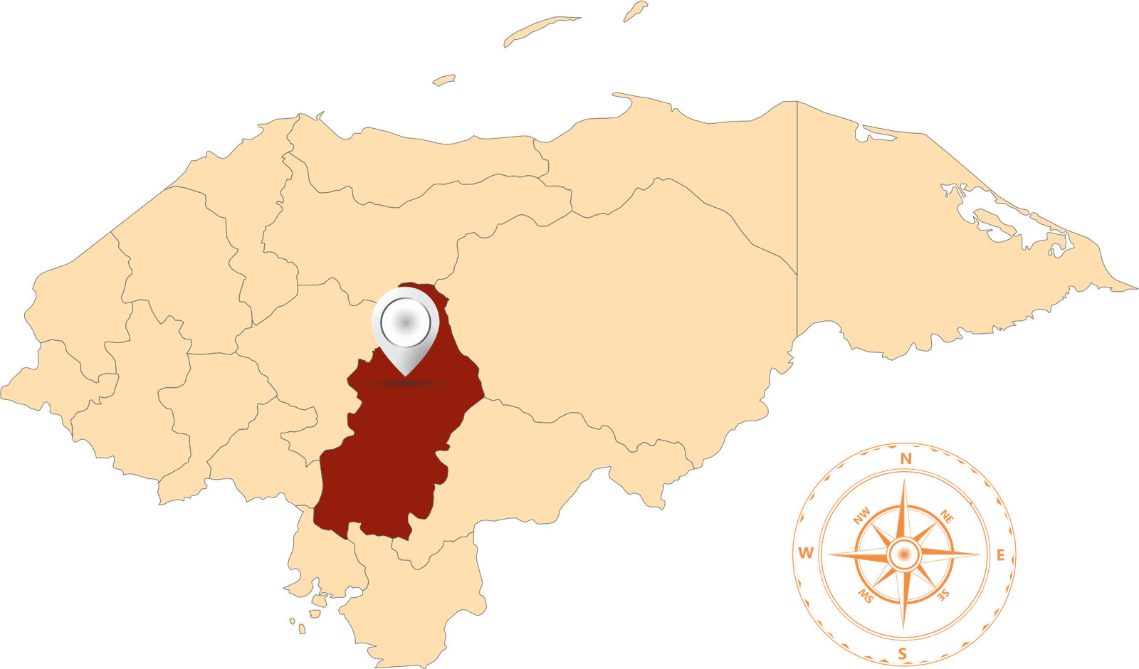 División política Actual Honduras - EspacioHonduras